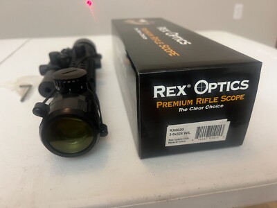 Rex Premium Scope 3-9x32 with lazer, lighted crosshairs and mounts | eBay
