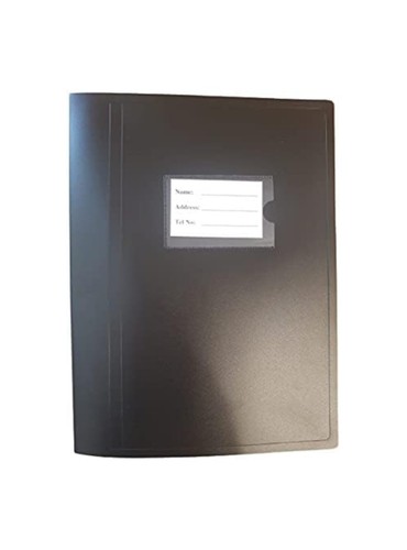 A5 Display Book, 10 Pocket, 20 View Portfolio Folder with Clear Sheet ...