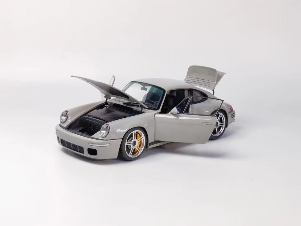Almost Real 1:18 Scale Porsche RUF SCR 2018 Diecast Model Car Gray | eBay