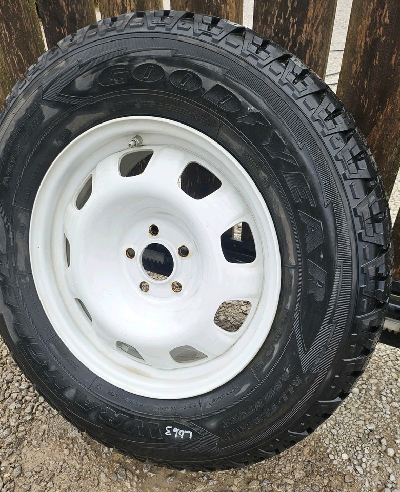 Genuine Land Rover New Defender (L663) 18" White Steel Wheel X 1 | eBay UK