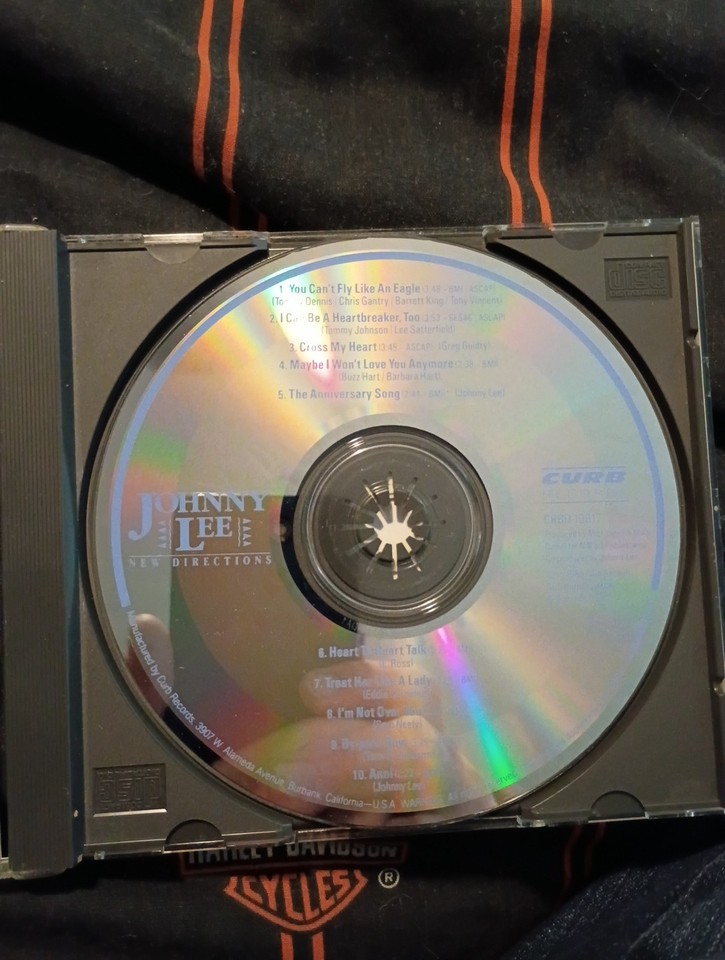 JOHNNY LEE [FOLK/COUNTRY] - NEW DIRECTIONS [1989] CD RARE OOP [CURB ...