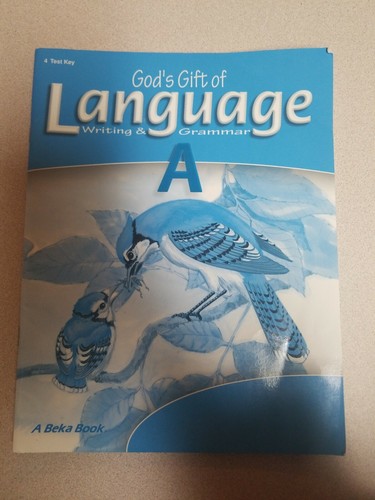 A Beka God's Gift of Language A Teacher Test Key | eBay