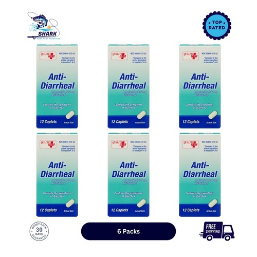 6 BOXES Anti-diarrheal Medicine 2mg Tablets Quality Plus EXP 12/26 | eBay