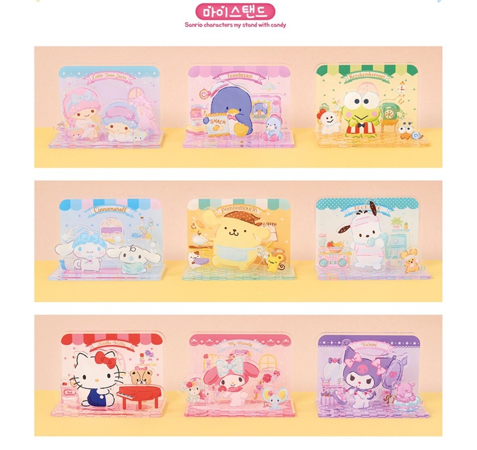 Sanrio Acrylic Stand Blind box my stand sanrio jelly bean [random pack ...