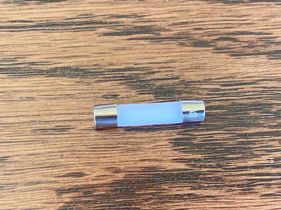 8 New Warm White FROSTED 8V Fuse Lamp LED Light Bulbs Marantz No Hot ...