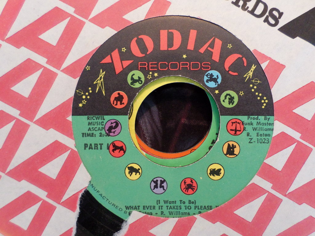 ZODIAC 45 RECORD/RUBY ANDREWS/ WHATEVER IT TAKES TO PLEASE YOU/1 AND 2 ...