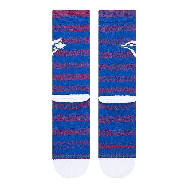 Stance Toronto Blue Jays Twist Crew Socks Casual MLB Men Large 9-13 ...