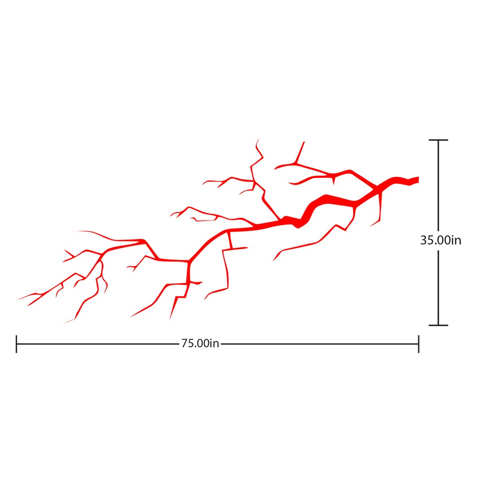 Tesla Model 3, Y, S, X Car Graphic Sticker. Lightning Bolt Car Decal ...