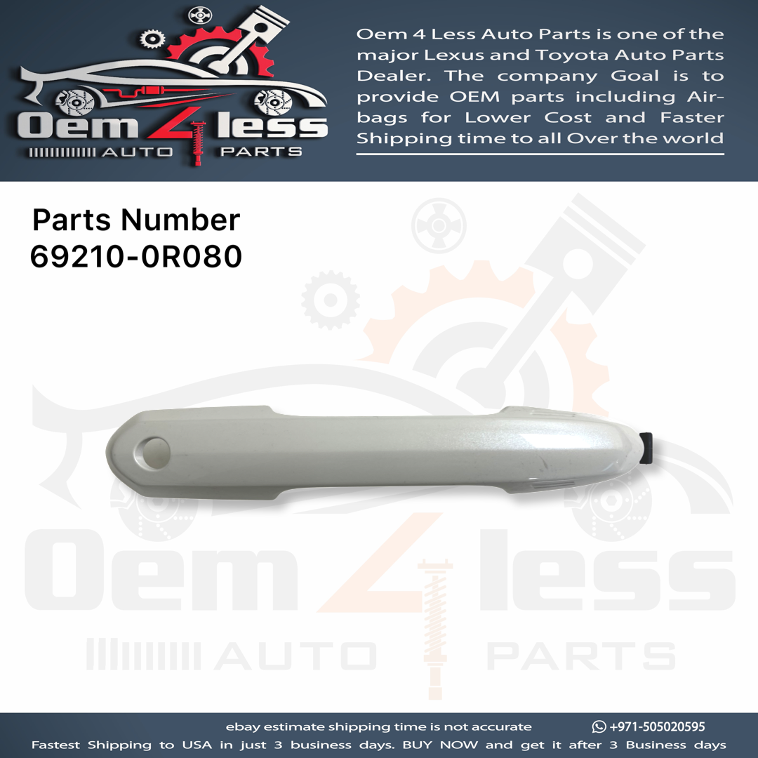 Toyota RAV4 Front Left Exterior Door Handle 2019 To 2023 OEM 69211 ...
