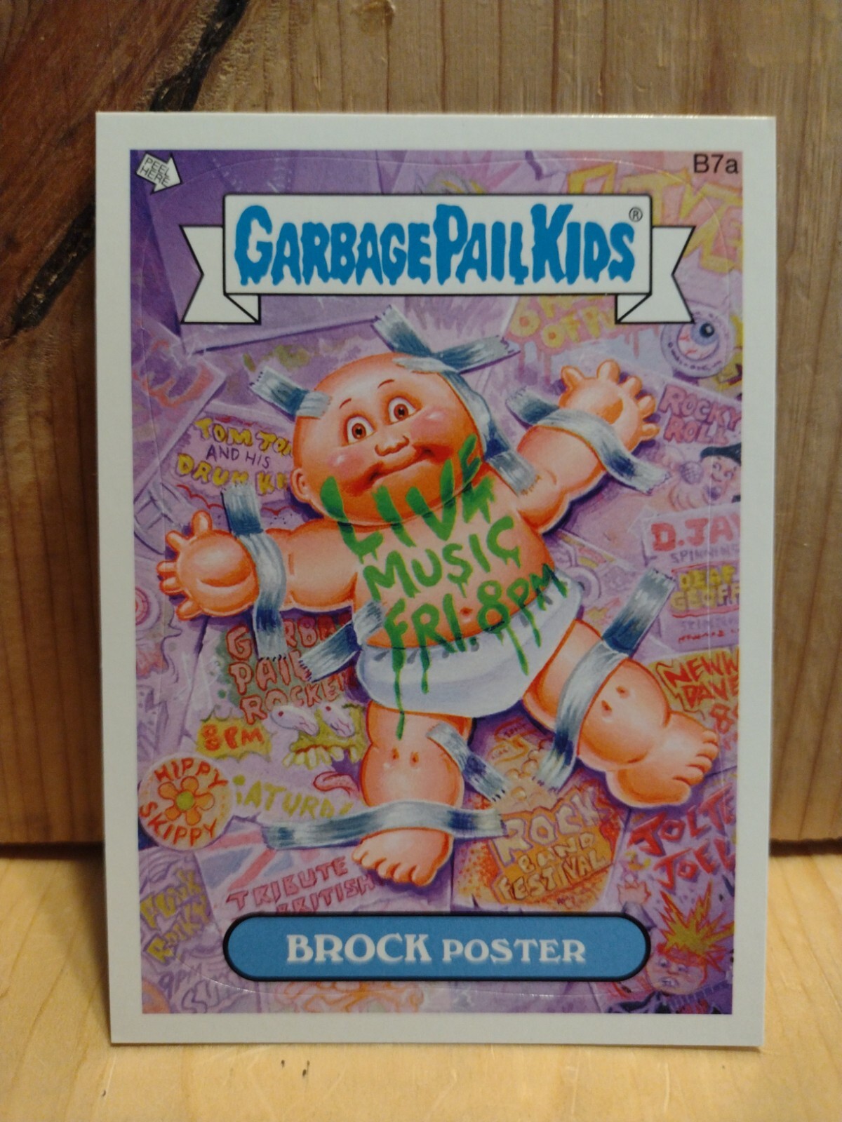 2014 GPK: BONUS STICKER. BROCK POSTER B7a B2. | eBay
