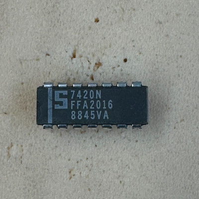 23 ea Signetics 7420N SN7420 14P DIP IC | eBay