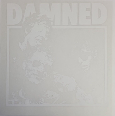 The Damned Logo Iron On Heat Transfer White 10.5X11" Punk Rock Band | eBay