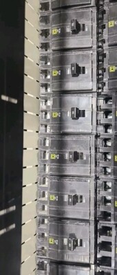 SQUARE D QOB QOB380 80A AMP 3P POLE 120/240VAC CIRCUIT BREAKER USED | eBay