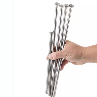 M8 External Hex Screw Hexagon head Bolts Extension Screws Stainless ...