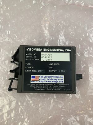 Omega Engineering DRN-ACV AC Voltage Signal Conditioner | eBay
