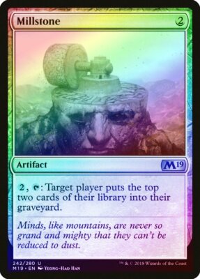 Millstone FOIL Core Set 2019 / M19 PLD Artifact Uncommon MAGIC CARD ...