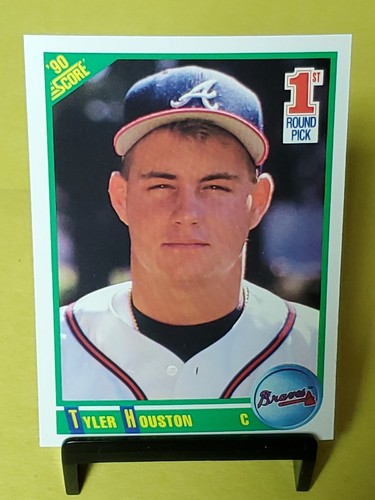 1990 Score Atlanta Braves Baseball Card #677 Tyler Houston Rookie | eBay