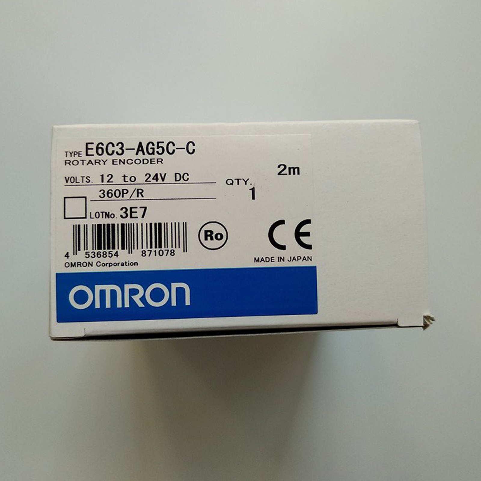 NEW OMRON E6C3-AG5C-C 360P/R ROTARY ENCODER E6C3AG5CC 1 year warranty ...
