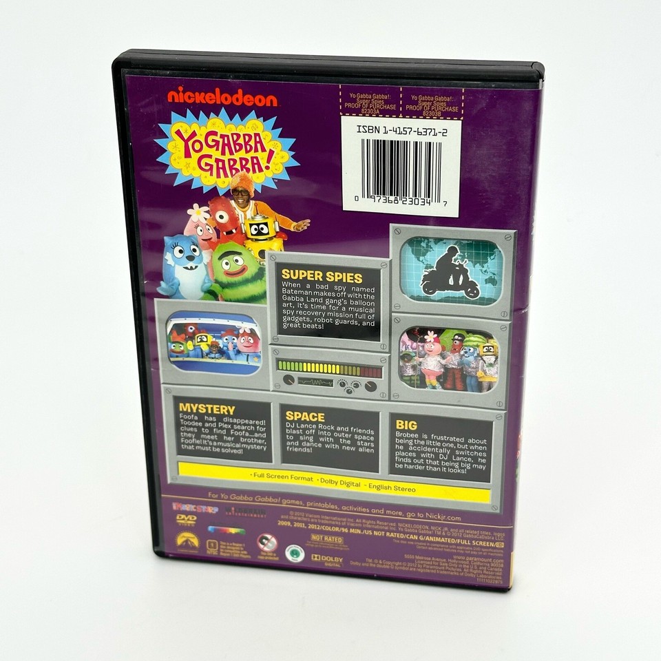 Yo Gabba Gabba: Super Spies (DVD, 2012) 97368230347 | eBay