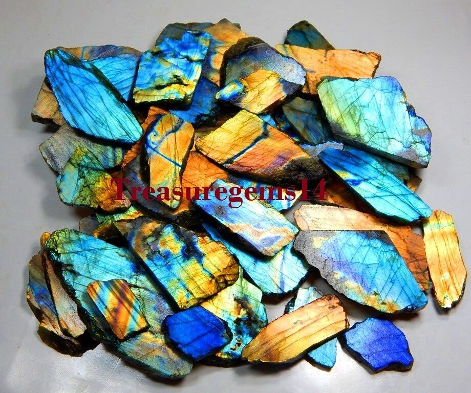 100KG Wholesale Lot Natural Raw Labradorite Rock Stone Slab | eBay