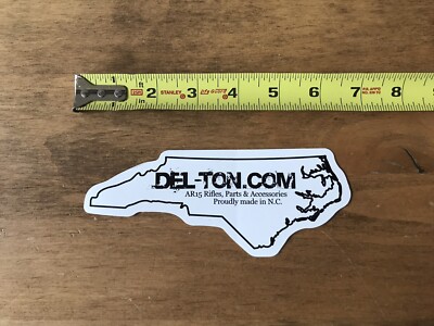 Del-Ton Delton Rifles Logo Sticker/Decal Tactical AR AK Hunting Approx ...