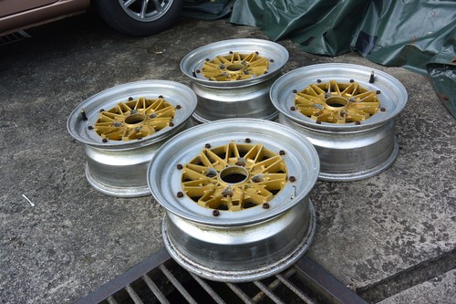 JDM 14" SSR Star Shark II 2 wheels rims for datsun 280zx ae86 ta22 s30 ...