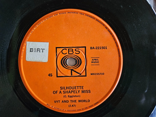 VYT AND THE WORLD silhoutte of a shapely miss OZ CBS 45 1968 | eBay ...