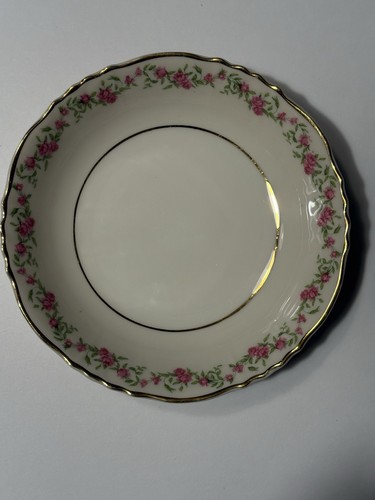 Federal Shape Syracuse China Dessert/ Bowl In Floral Pattern Set of 4 ...