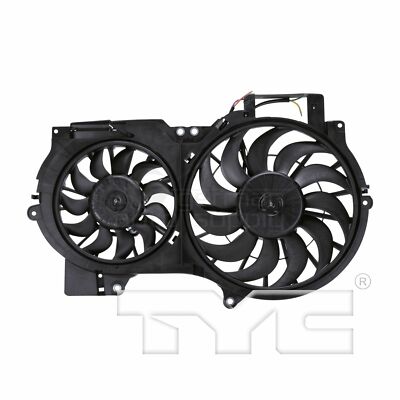 TYC Dual Radiator and Condenser Fan Assembly 622710 4F0959455A for Audi ...