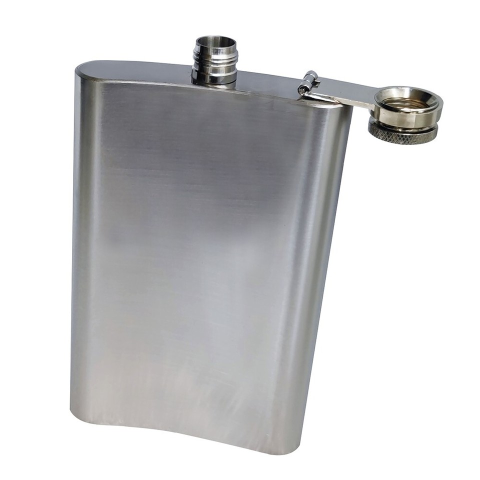 Portable Alcohol Pocket Flask Stainless Steel Wine Jug 10oz with ...