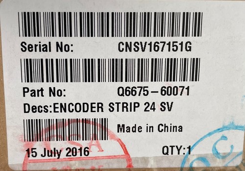 HP - Encoder Strip Assembly 24" - Q6675-60071 | eBay