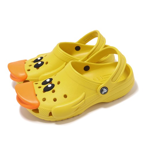 Crocs Classic I AM Rubber Ducky Clog K Sunflower Kid Preschool Sandal ...