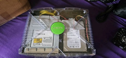 Original Microsoft Xbox Crystal Clear W/ Controller Mint | eBay