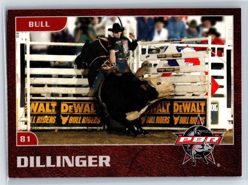 2004 X-Concepts Professional Bull Riders PBR Dillinger Bull #81 | eBay