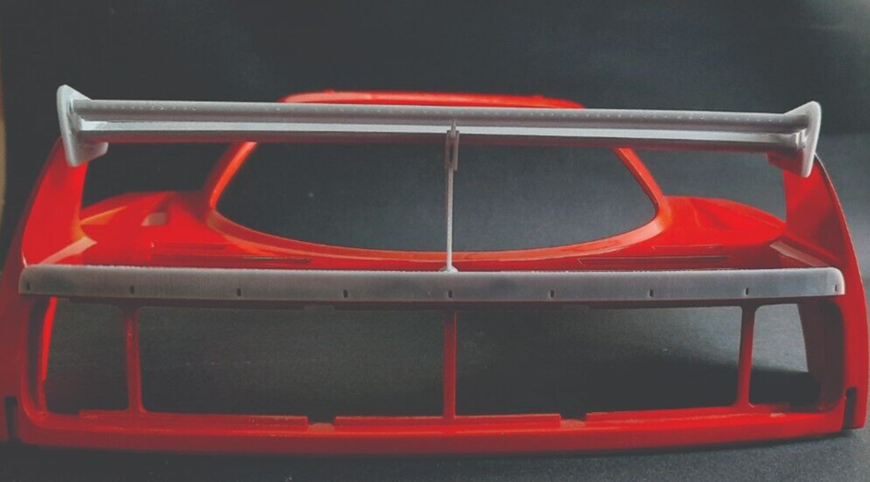 1/8 POCHER FERRARI F40 - LM GTE TWIN BLADE WING & DECK LIP SPOILER ...