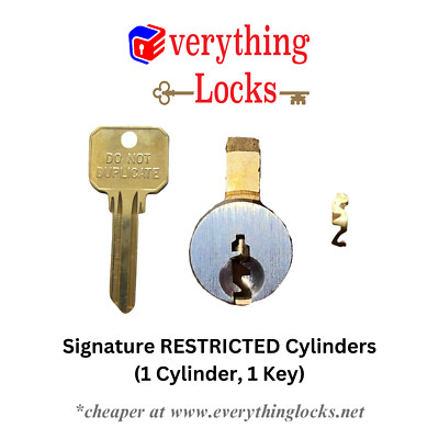 Everything Locks Signature RESTRICTED Lock Cylinders (KIK) - CUSTOM ...