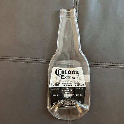 Corona Extra Beer Glass Bottle Flattened Spoon Rest or Ashtray | eBay