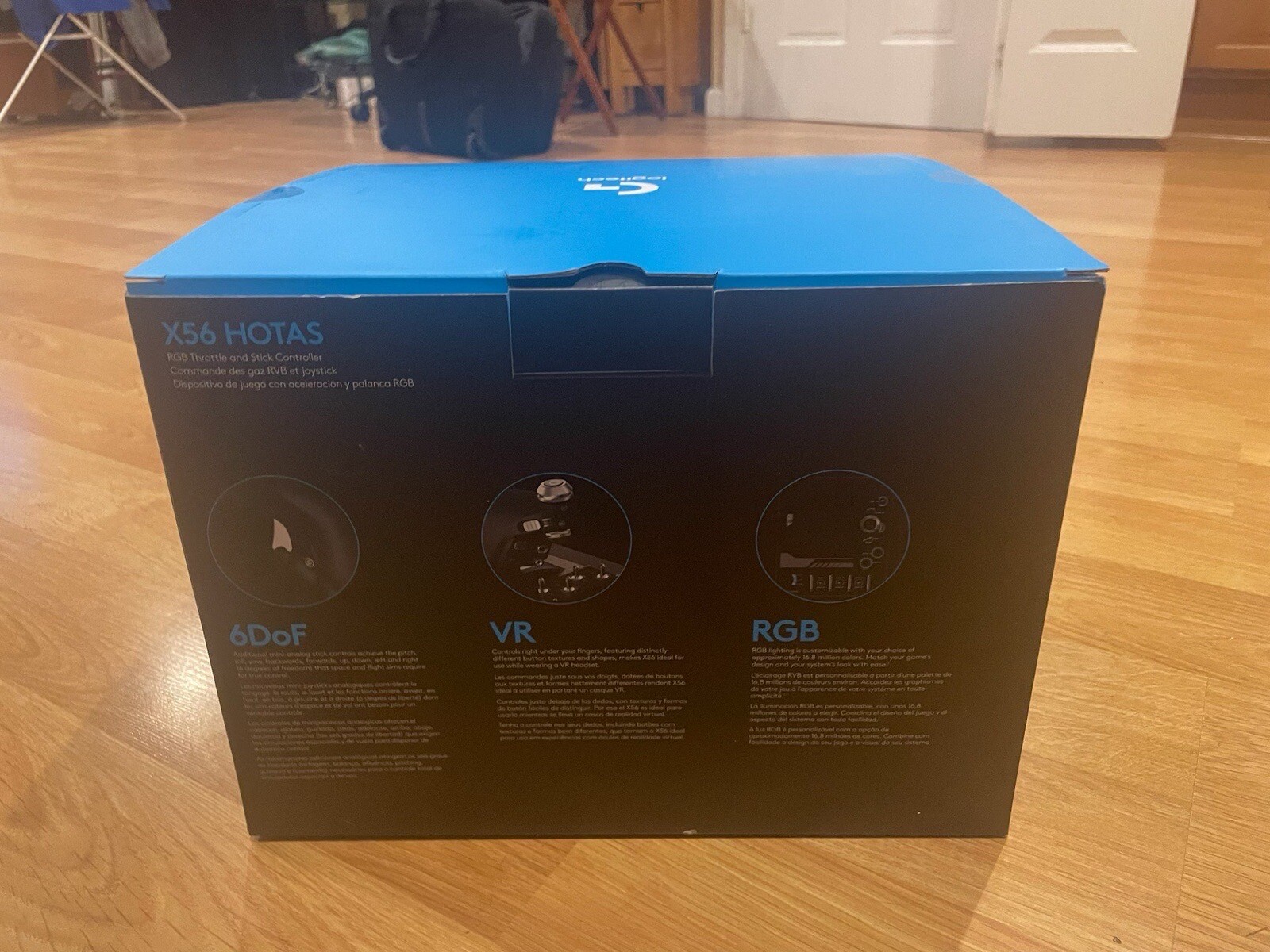 Logitech G X56 H.O.T.A.S Throttle and Joystick Flight Simulator Game ...