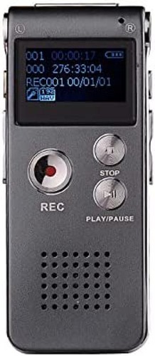 Paranormal Ghost Hunting Equipment Digital EVP Voice Activated Recorder ...