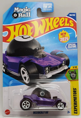 2025 Hot Wheels Purple Decidedly Go Magic Eight Ball Experimotors #188 ...