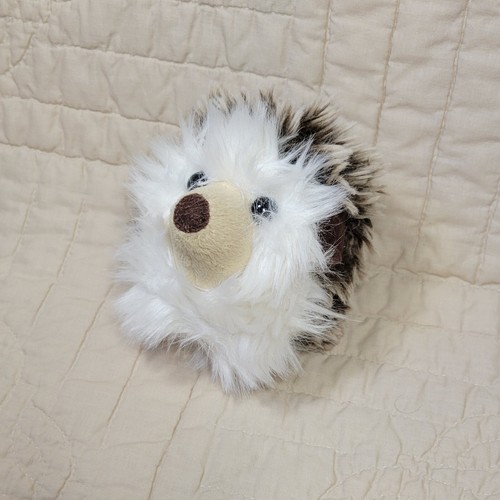 Fuzziggles Hedgehog Plush 6" Brown White Fuzzy Furry Small Forest ...