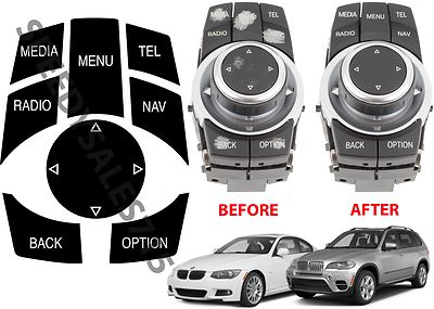 BMW iDrive Repair Kit Replacement Stickers For Select BMW Vehicles New ...