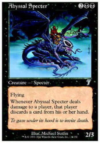Abyssal Specter x1 - 7th Edition - NM-Mint, English - 7th Edition | eBay