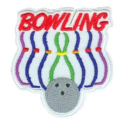 Girl Boy Cub BOWLING night Event Day Game Fun Patches Badges SCOUT ...