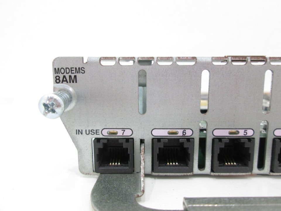 CISCO NM-8AM 2600 3600 8 port Analog modem module | eBay