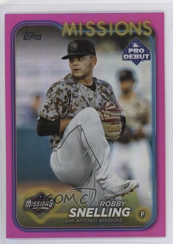 2024 Topps Pro Debut Fuchsia Foil 119/199 Robby Snelling #PD-8 g9n | eBay
