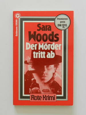 Sara Woods Der Mörder tritt ab Rote Krimi Goldmann | eBay