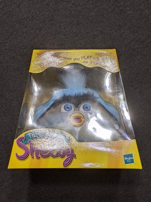 Vintage Hasbro FURBY Tiger Electronics SHELBY Interactive SKY BLUE Rare ...