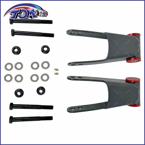 1-2" Lowering Drop Rear Steel Shackles Kit For 2009-2020 Ford F-150 2WD ...