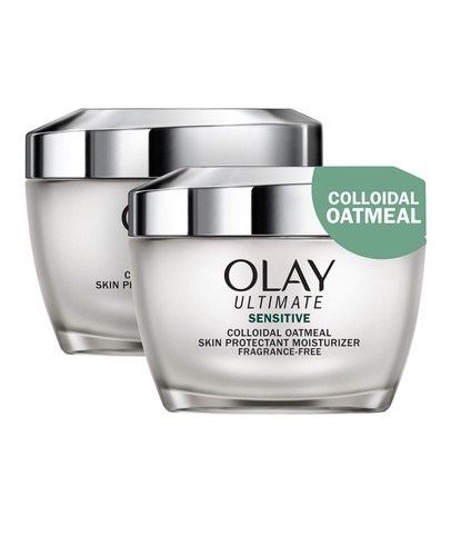 Olay Ultimate Soothing Face Moisturizer For Sensitive Skin Fragrance ...